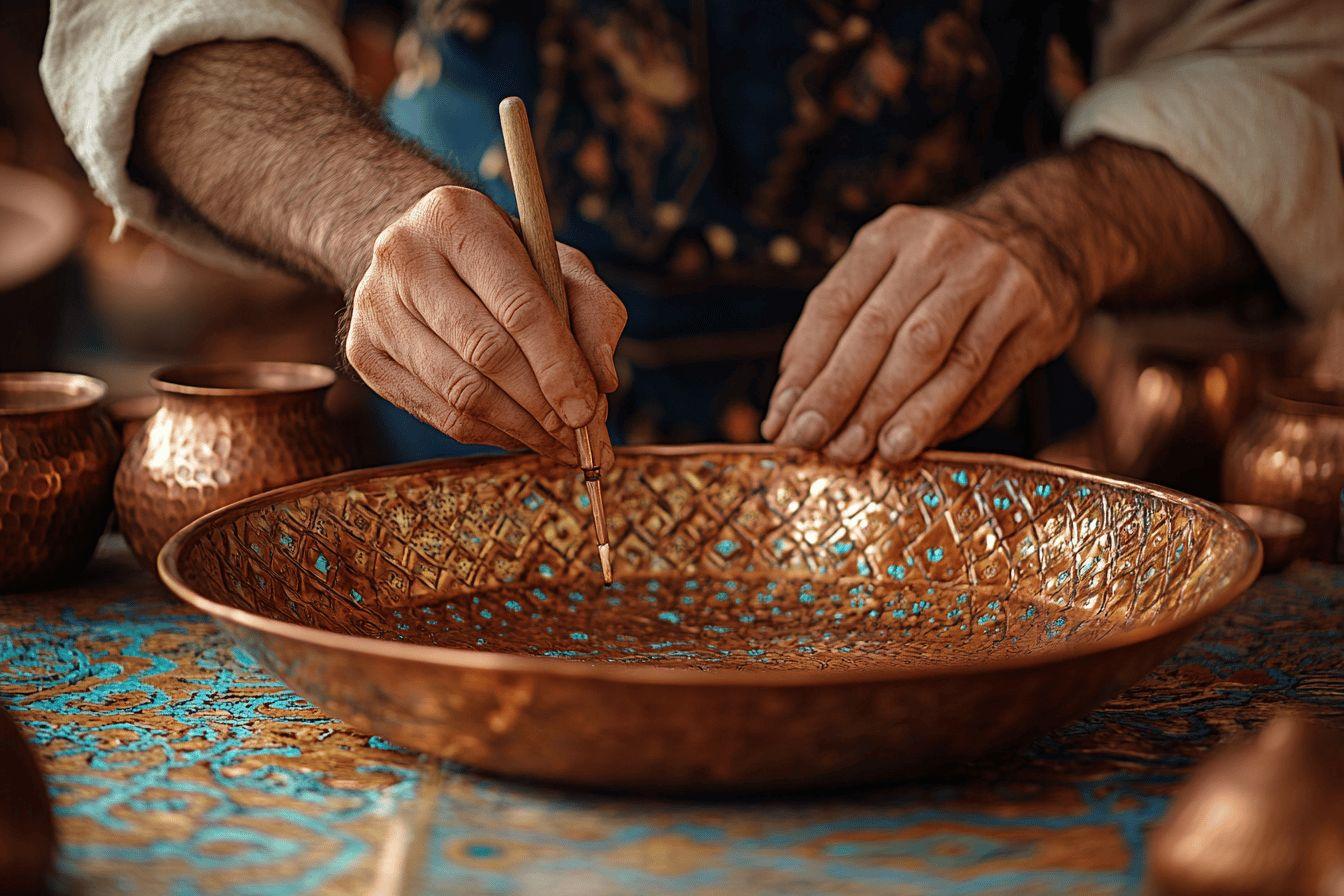 Découvrez où dénicher des trésors en cuivre martelé à Marrakech